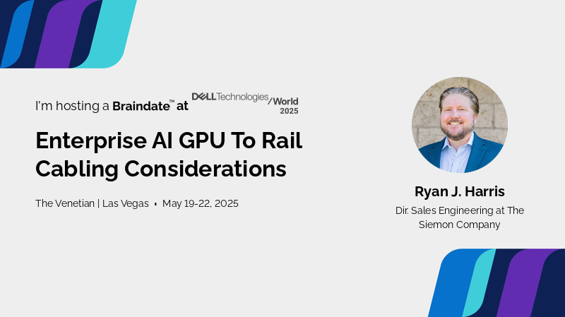Enterprise AI GPU To Rail Cabling Considerations